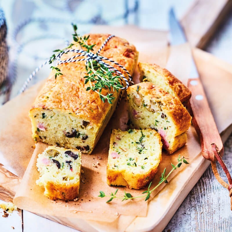 Picard Réunion - Mini-cake jambon olives (à trancher)