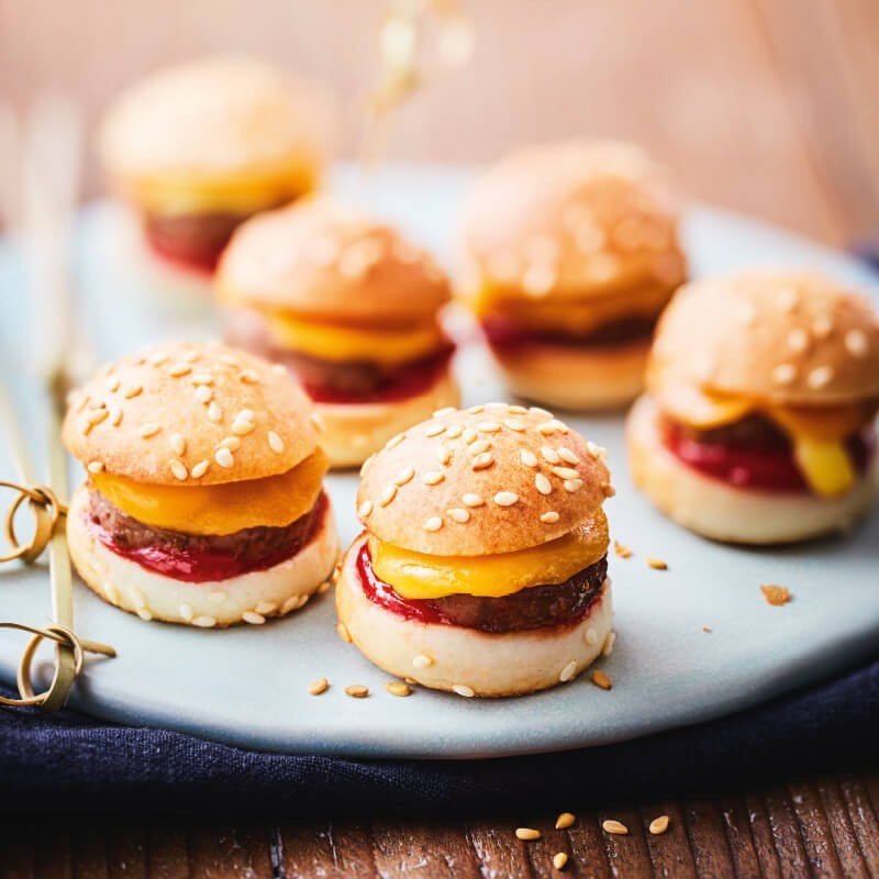 10 mini cheeseburgers - Picard Réunion