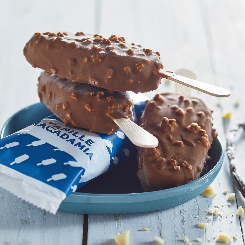 Picard Réunion - 4 bâtonnets vanille-macadamia