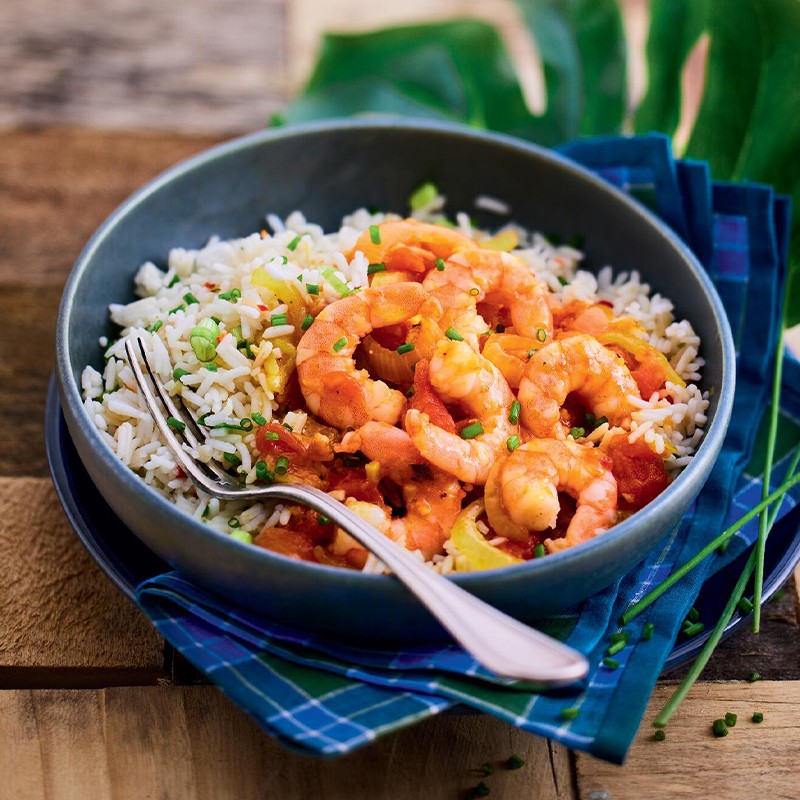 350G CARI DE CREVETTES - Picard Réunion